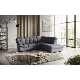 Ecksofa COTTA "Mado, Breite 260 cm", lava, B:260cm H:88cm T:104cm, 100% POLYESTER (PES), Sofas, Ecksofa, verschiedene Sofas individuell kombinierbar