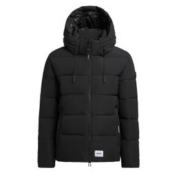 Wintermantel Khujo "Steppjacke Loga2-YM", Herren, Gr. XL, schwarz, Obermaterial: 100% Polyester PES. Obermaterial: Futter: 100% Polyester PES. 100% Polyester PES., M&auml;ntel Wintermantel