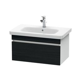 Duravit Waschtischunterschrank DuraStyle 73x44,8cm, Ei sw/we ma, 1 Ausz., wandh&auml;ngend (DS638101618)