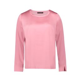 Schlupfbluse Betty Barclay "Schlupfbluse mit U-Boot-Ausschnitt", Damen, Gr. 44, rosa (sea pink), Obermaterial: 97% Polyester PES. 3% Elasthan EL., Blusen Schlupfbluse