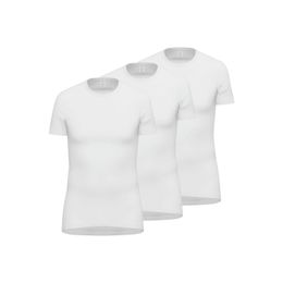 Unterhemd Ammann "T-Shirt Feinripp T-Shirt 3P 3er Pack", Herren, Gr. XXL, N-Gr, wei&szlig;, Obermaterial: 100% Baumwolle CO., Unterhemden Unterhemd