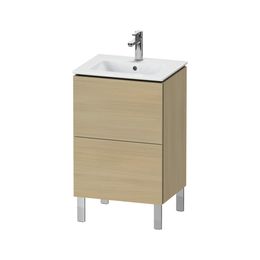 Duravit Waschtischunterschrank L-Cube 52x42,1x70,4cm, 2 Ausz., steh., med. Ei (LC667107171)