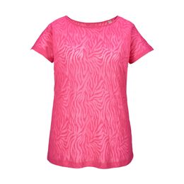 G.I.G.A. by Killtec T-Shirt "GS 29 WMN TSHRT", Damen, Gr. 46, pink, Obermaterial: 50% Baumwolle, 50% Polyester, G.I.G.A. DX BY KILLTEC, Rundhals, Shirts T-Shirt, Halbtransparentes, weiches T-Shirt mit Burnout-Optik