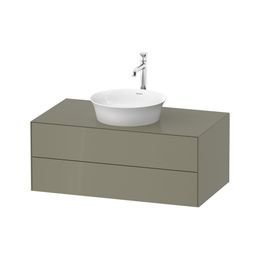 Duravit Waschtischunterschrank o. ES White Tulip 40,8x100x 55, 2 SchKa., steingrau hgl (WT49860H2H20010)