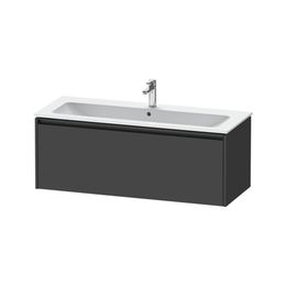 Duravit Waschtischunterschrank Ketho.2 121x48cm, graph ma, 1 Ausz., wandh&auml;ngend (K25065049490000)