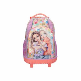 Rucksack Depesche "Schulrucksack Trolley GIRL POWER TOPModel 25 x 32 x 37,5 cm bunt", Jungen, Gr. B/H/T: 32cm x 37,5cm x 25cm, bunt, Polyester, Rucks&auml;cke Rucksack