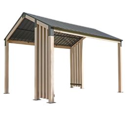 Sojag Pavillon Lito 1012 Natur 368,4x298x296cm