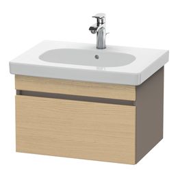 Duravit Waschtischunterschrank DuraStyle 60x45,3cm, Ei nat/b ma, 1 Ausz., wandh&auml;ngend (DS638303043)