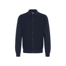 Longsleeve Blend "Strickpullover BHBaron", Herren, Gr. XL, blau (salute), Obermaterial: 100% Baumwolle CO., Shirts Longsleeve