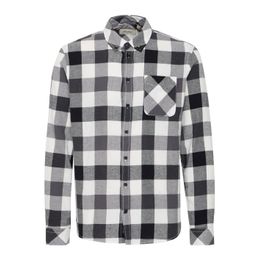 Langarmhemd Blend "Langarmhemd BHShirt", Herren, Gr. XXL, N-Gr, schwarz, Obermaterial: 100% Baumwolle CO., Hemden Langarmhemd