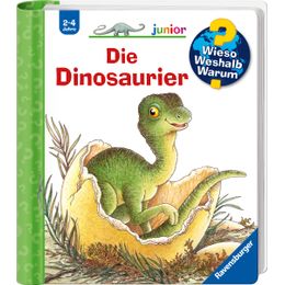 Kinderbuch Ravensburger "Wieso? Weshalb? Warum? junior, Band 25 Die Dinosaurier", bunt, B:18cm H:19,7cm, B&uuml;cher, Kinderbuch