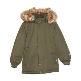 Winterjacke Minymo "Winterjacke MISnow", Jungen, Gr. 104, gr&uuml;n (olive night), Obermaterial: 100% Polyester PES., regular fit, Jacken Winterjacke