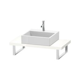 Duravit Konsole Compact L-Cube 80-200x48cm, 1 AS, St&auml;r 4.5cm, we. hgl (LC100C02222)