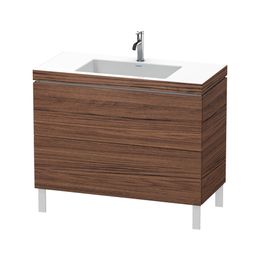 Duravit Waschtischunterschrank c-bonded L-Cube 100x48cm, 1 HL, N dkl., 2 Ausz., steh. (LC6938O2121)
