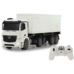 RC-LKW Jamara "Mercedes Benz Arocs", wei&szlig;, Fernlenkfahrzeuge, KinderB:59cm H:22cm T:59cm, Kunststoff, RC-LKW, mit Container, B:59cm H:22cm T:59cm