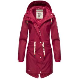 Regenjacke Navahoo "Regenjacke Tropical Storm OO", Damen, Gr. XS, pink (fuchsia), Obermaterial: 70% Polyester PES. 30% Polyurethan PU. Obermaterial: Futter: 100% Polyester PES. 100% Polyester PES., Jacken Regenjacke