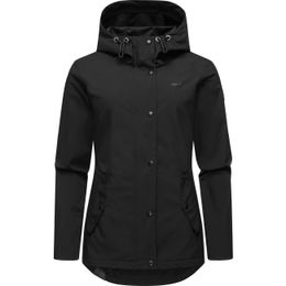 Softshelljacke Ragwear "Softshelljacke Margge Shell", Damen, Gr. M, schwarz, Obermaterial: 100% Polyester PES. Obermaterial: Futter: 100% Polyester PES., Jacken Softshelljacke