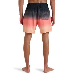 Boardshorts Billabong "All Day Fade Layback 16", Herren, Gr. XXL, grau (raven), Obermaterial:100% Microfaser;, Hosen Boardshorts