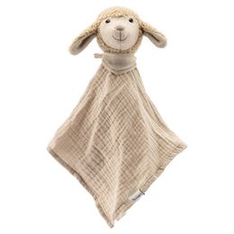 Schmusetuch Sterntaler "Schmusetuch L SCHAF Flocke", Baby, beige, Obermaterial: 100% Polyester PES., Schnuffelt&uuml;cher Schmusetuch