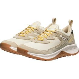 Outdoorschuh Keen "HIGHTRAIL WP", Damen, Gr. 37, birch, daffodil, Leder, Textil, Schuhe Outdoorschuh, wasserdicht