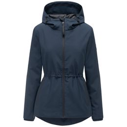 Outdoorjacke Marikoo "Marikoo Katzilein Damenjacke N127", Damen, Gr. M, blau (navy), Obermaterial: 100% Polyester PES., Jacken Outdoorjacke