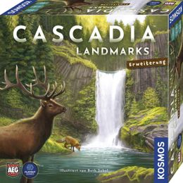Spiel Kosmos "Cascadia - Landmarks Erweiterung", bunt, Spiele, Kinder, Spiel