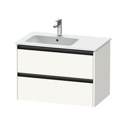 Duravit Waschtischunterschrank Ketho.2 81x48x54,9cm, f WT m Beck. li, we. matt (K25267084840000)