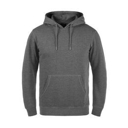 !Solid Kapuzenpullover SOLID "Hoodie SDBert", Herren, Gr. XXL, grau (grau mel), Web, Obermaterial: 70% Baumwolle CO. 30% Polyester PES., unifarben, Pullover Kapuzenpullover