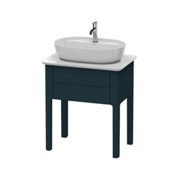 Duravit Waschtischunterschrank Luv 63,8x45x74,3cm, 1 AZ, steh., blau s-matt (LU956009898)