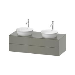 Duravit Waschtischunterschrank White Tulip 130x55cm, 2 La, st-g m, k Ein/m Be (WT4988B92920010)