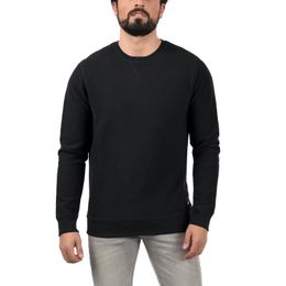 Longpullover Blend "Sweatshirt BHFalk", Herren, Gr. S, schwarz, Obermaterial: 100% Baumwolle CO., Pullover Longpullover
