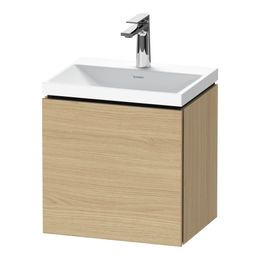 Duravit M&ouml;bel-Set L-Cube 45x35x48cm, 1 T&uuml;r, An L, m HL, Ei Nat (LC6948O30300000)