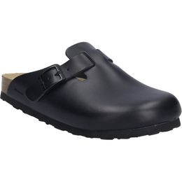 Clog Josef Seibel "Hermine 04, schwarz", Damen, Gr. 37, schwarz, Obermaterial: 100% Rindsleder Leather cow., Schuhe Clog