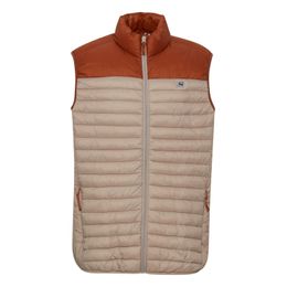 Steppweste Blend "Steppweste BHWaistcoat", Herren, Gr. XL, orange (sequoia), Obermaterial: 100% Nylon NY., Westen Steppweste