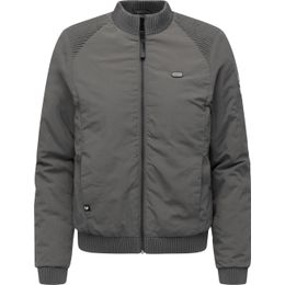 Bomberjacke Ragwear "Bomberjacke Chenna Warm YOUMODO", Damen, Gr. XL, grau (stone grau), Obermaterial: 100% Nylon NY. Obermaterial: Futter: 100% Polyester PES. 100% Polyester PES., Jacken Bomberjacke