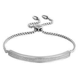 Armband AILORIA "Armband ADRIANA", silber, Armb&auml;nder, Damen, Edelstahl, Armband