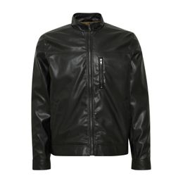 Lederjacke Blend "Lederjacke BHELON", Herren, Gr. XL, schwarz, Obermaterial: 100% Polyurethan PU., Jacken Lederjacke