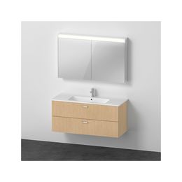 Duravit M&ouml;bel-Set XBase 123cm, Eiche natur (XB0078030300000)