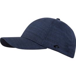 Baseball Cap Chillouts "Sotschi Hat", Damen, navy, Kunstfaser, gestreift, Caps Baseball Cap, leichtes Streifenmuster, Gr&ouml;&szlig;e anpassbar mit Klemmverschluss