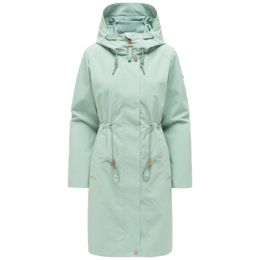 Outdoorjacke Marikoo "Marikoo Zilandaa Damen Parka N136", Damen, Gr. M, gr&uuml;n (smokey mint), Obermaterial: 100% Polyester PES., Jacken Outdoorjacke