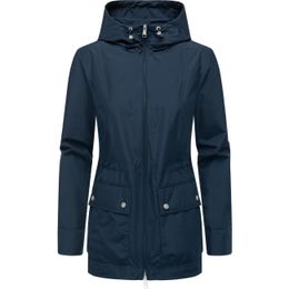 Funktionsjacke Ragwear "Funktionsjacke Monadetta A", Damen, Gr. XL, blau (navy), Obermaterial: 100% Polyester PES. Obermaterial: Futter: 100% Polyester PES., Jacken Funktionsjacke