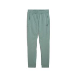 Trainingshose Puma "TECH PANTS DK CL", Herren, Gr. XXL, N-Gr, gr&uuml;n (gr&uuml;n moon), Obermaterial: 82% Baumwolle, 18% Polyester, unifarben, regular fit normal, Hosen Trainingshose, mit Eingrifftaschen, aus Shellmaterial