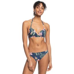 Triangel-Bikini Roxy "Roxy Into The Sun", Damen, Gr. XXL, Cup B, orange (papaya punch novelta stripe h), Obermaterial:87% Nylon, 13% Elasthan;, Bikini-Sets Triangel-Bikini