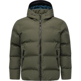 Winterjacke Ragwear "Winterjacke Norgos", Herren, Gr. L, gr&uuml;n (schwarz olive), Obermaterial: 100% Polyester PES. Obermaterial: Futter: 100% Polyester PES. 100% Polyester PES., Jacken Winterjacke