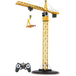 RC-Kran Jamara "Liebherr Turmdrehkran", gelb, Fernlenkfahrzeuge, KinderH:100cm T:76cm, RC-Kran, H:100cm T:76cm