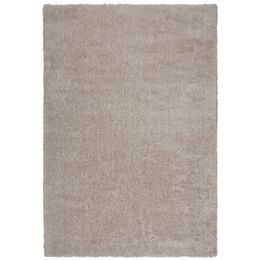 Superweicher Hochflor-Teppich - "Orwell". Farbe: Beige, 200x290 cm KADIMA DESIGN