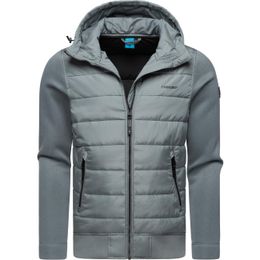 Steppjacke Ragwear "Steppjacke Hallmar Hood", Damen, Gr. 3XL, grau, Obermaterial: 100% Polyester PES. Obermaterial: 100% Polyester PES. Futter: 100% Polyester PES. 100% Polyester PES., Jacken Steppjacke