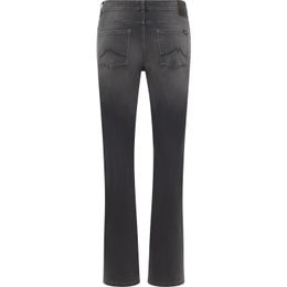 Straight-Jeans Mustang "Damen Style Crosby Relaxed Straight", Damen, Gr. 33, L&auml;nge 30, 682 dunkelgrau, Denim/Jeans, 87% Baumwolle, 11% Polyester, 2% Elasthan, straight fit, Jeans Straight-Jeans