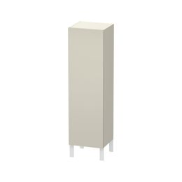 Duravit Halbhochschrank L-Cube 40x36,3x132cm, T&uuml;r rechts, taupe matt (LC1178R9191)