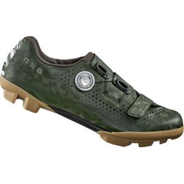 Fahrradschuh Shimano "Gravel-Fahrradschuhe RX600", Damen, Gr. 47, gr&uuml;n, Obermaterial: 100% Kunstleder synt.leather., Schuhe Fahrradschuh